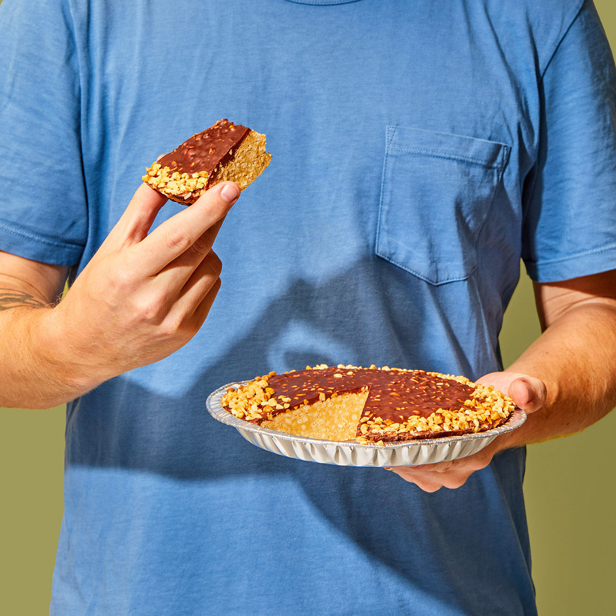 Chocolate Peanut Butter Crunch Pie Delivery - Ships Nationwide | Milk Bar